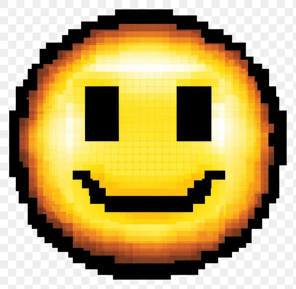 PNG Six pixel smiley icon | Free PNG - rawpixel