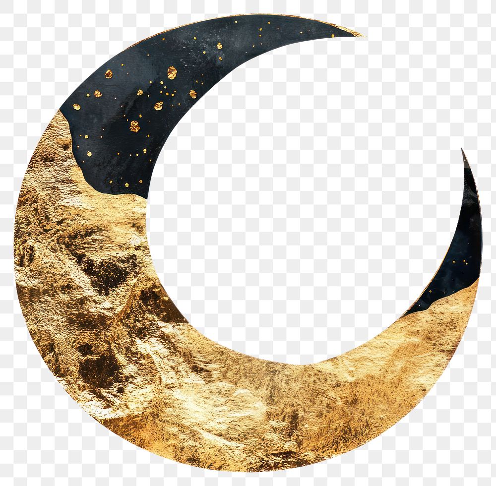 PNG Moon shape collage night | Free PNG - rawpixel