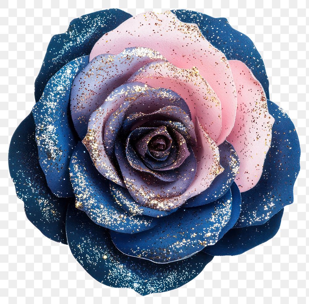 PNG Rose flower shape collage | Free PNG - rawpixel