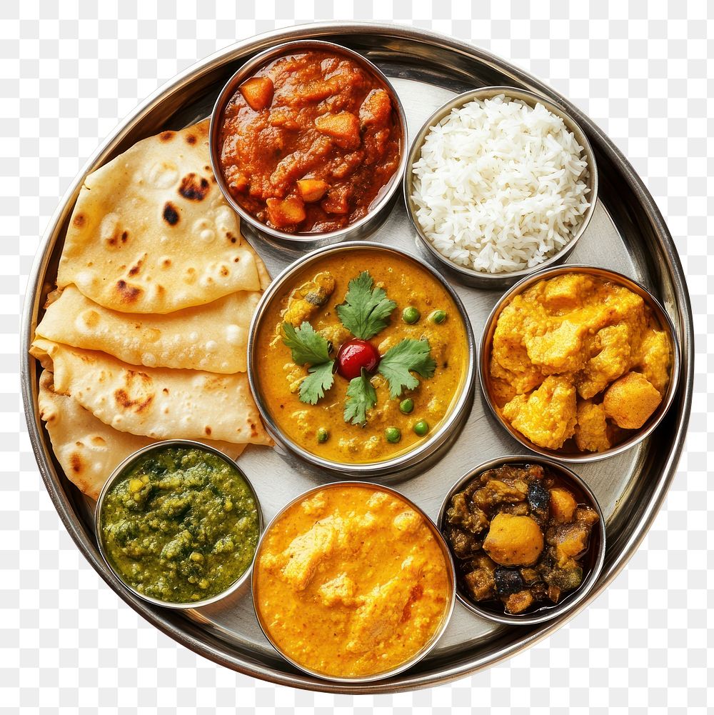 Indian Thali PNG Images | Free Photos, PNG Stickers, Wallpapers ...