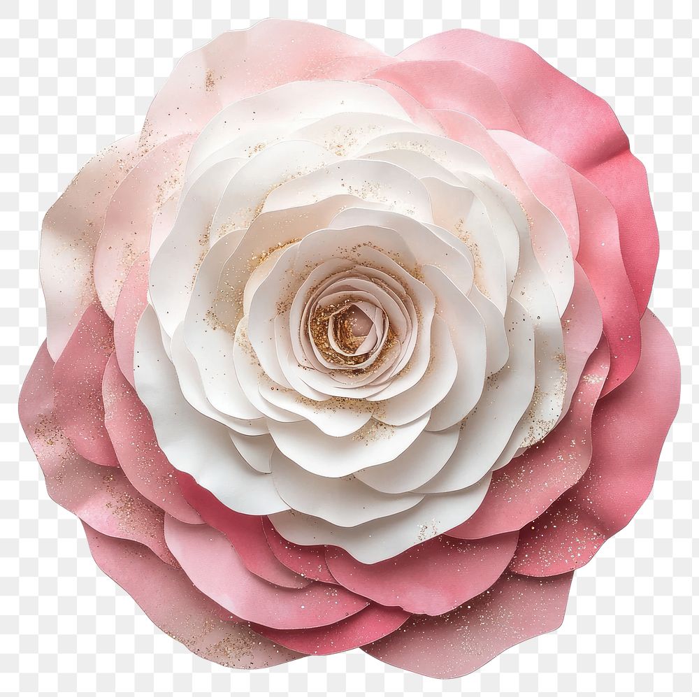 PNG Rose flower shape collage | Premium PNG - rawpixel