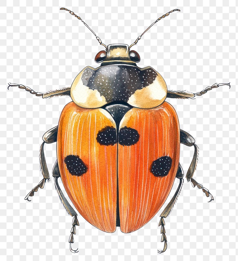 PNG Ladybug illustration ladybug insect. | Free PNG - rawpixel