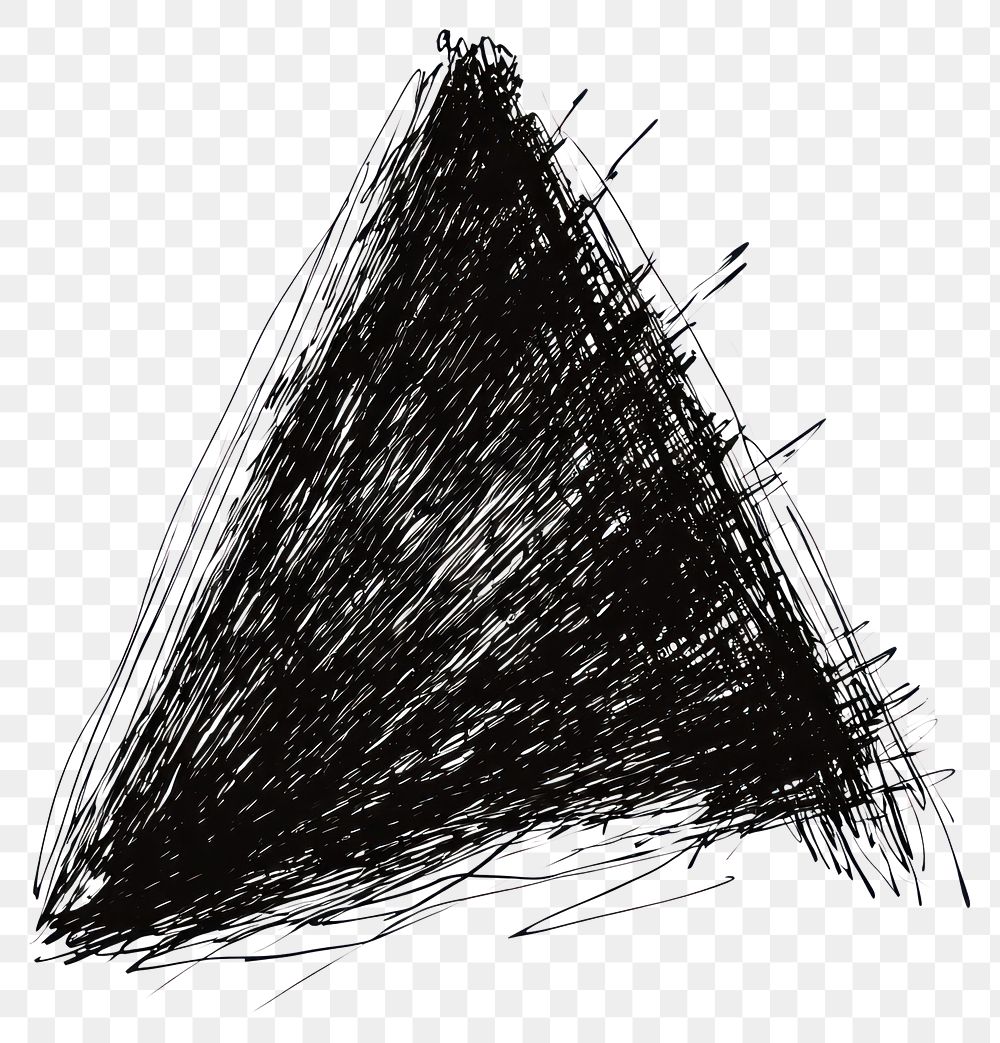 PNG Triangle scribble abstract drawing | Free PNG - rawpixel