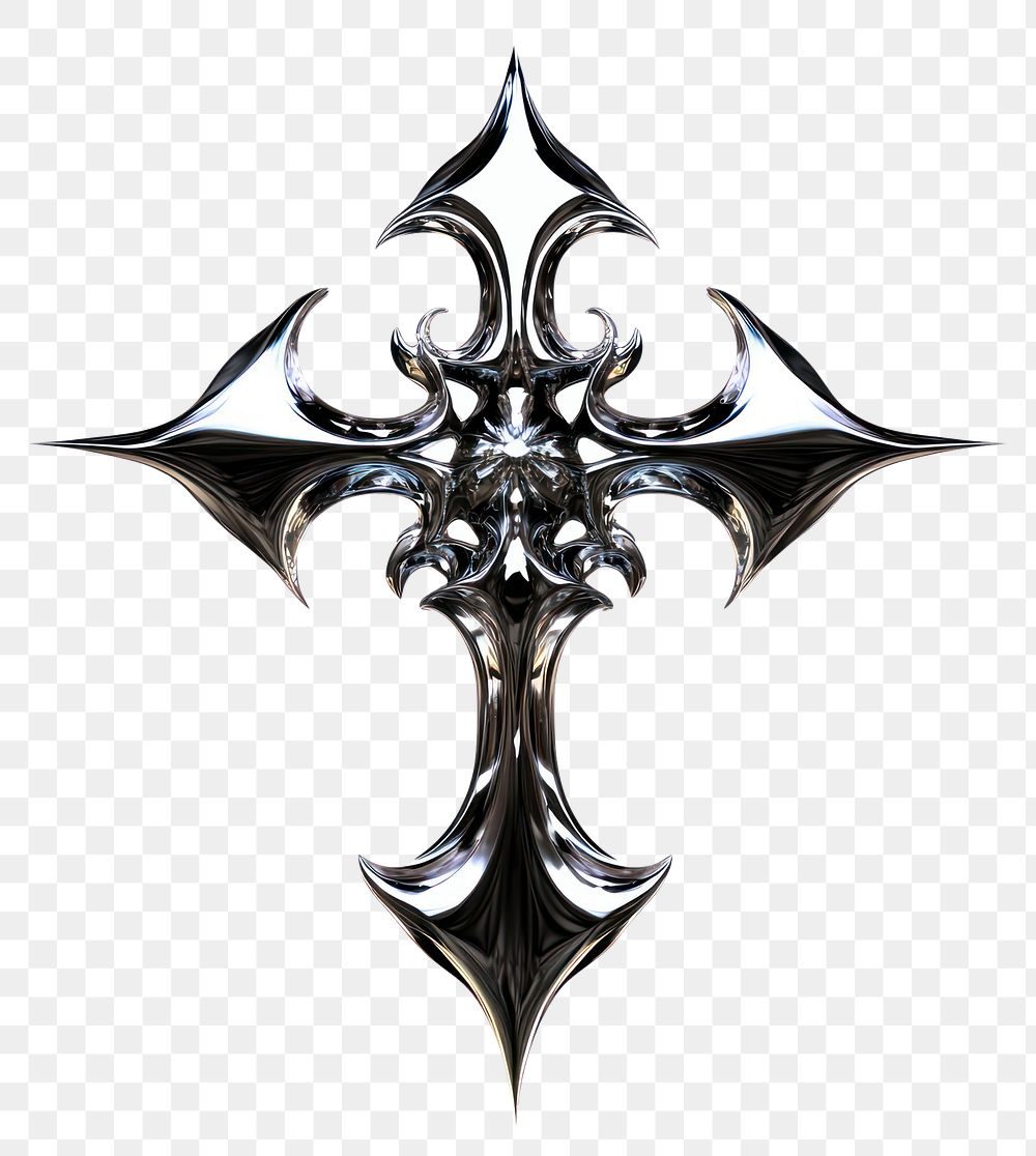 PNG Cross symbol gothic design. | Free PNG - rawpixel