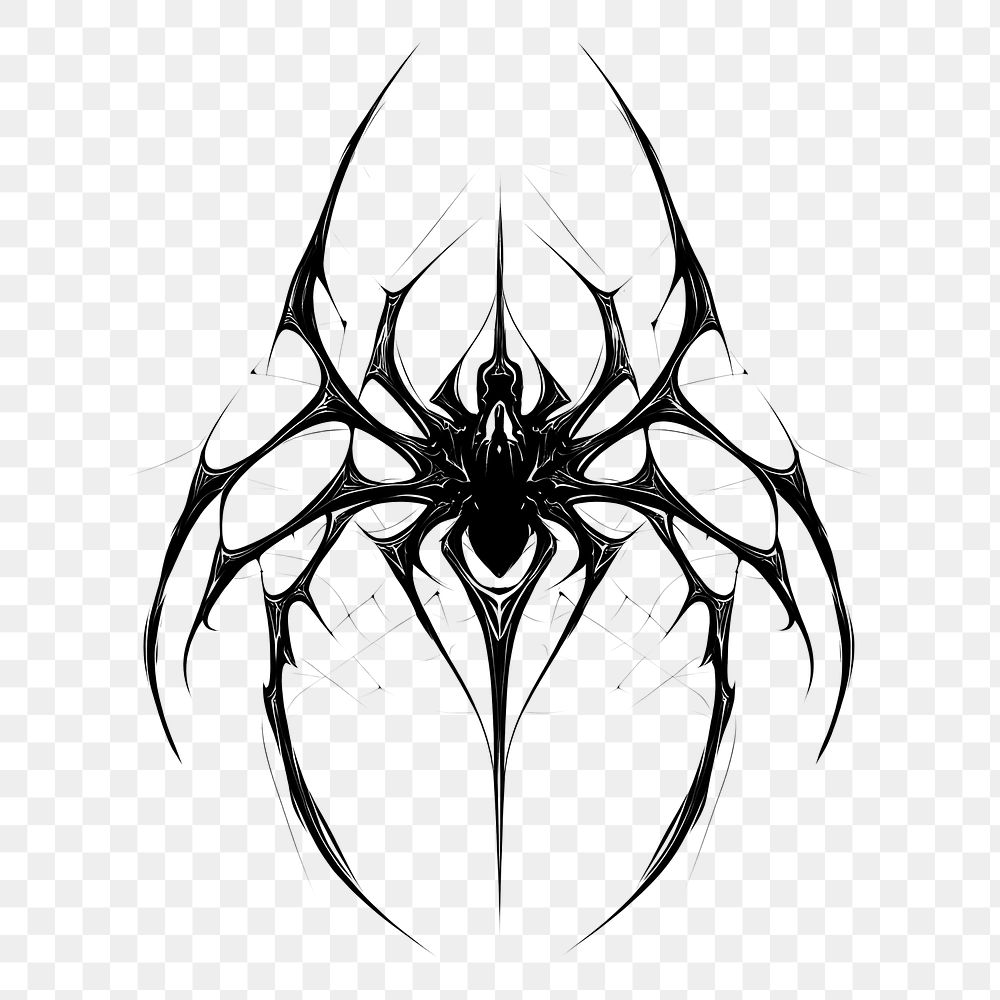 PNG Spider web design white | Premium PNG - rawpixel