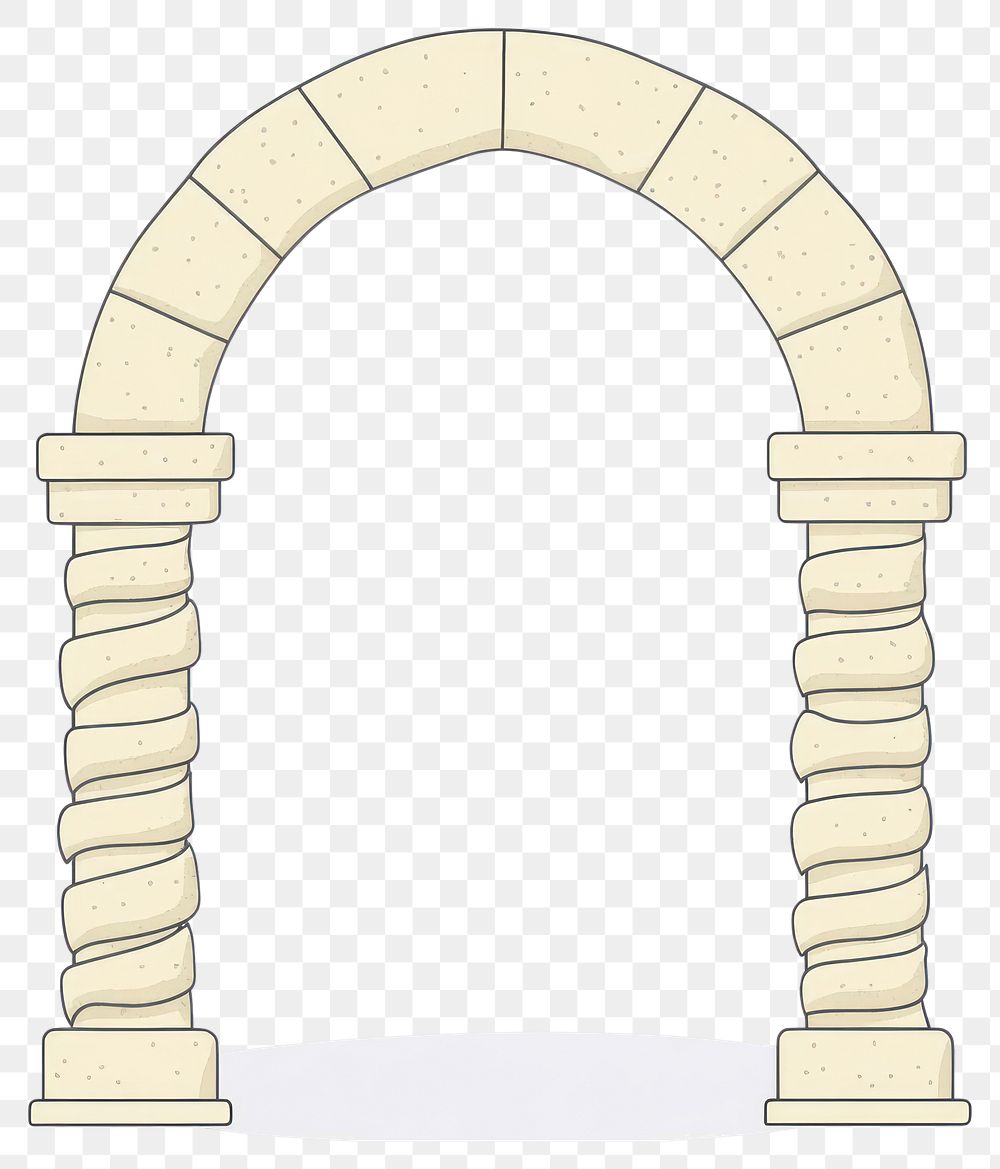 PNG Rectangular arch architecture arched | Free PNG - rawpixel