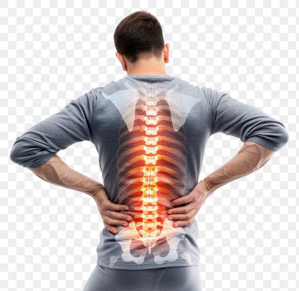 PNG Suffering lower back pain | Premium PNG - rawpixel