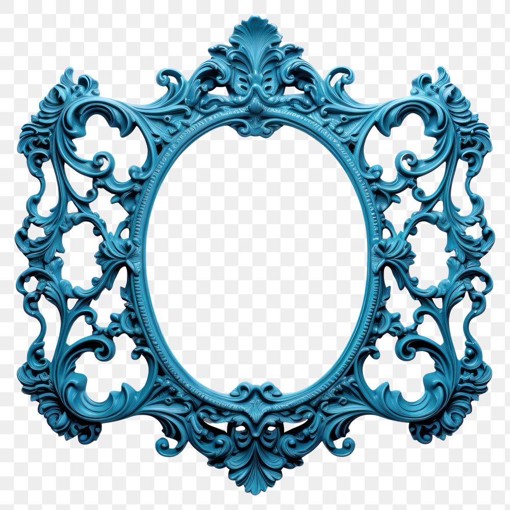 PNG Rectangle vintage frame blue | Free PNG - rawpixel