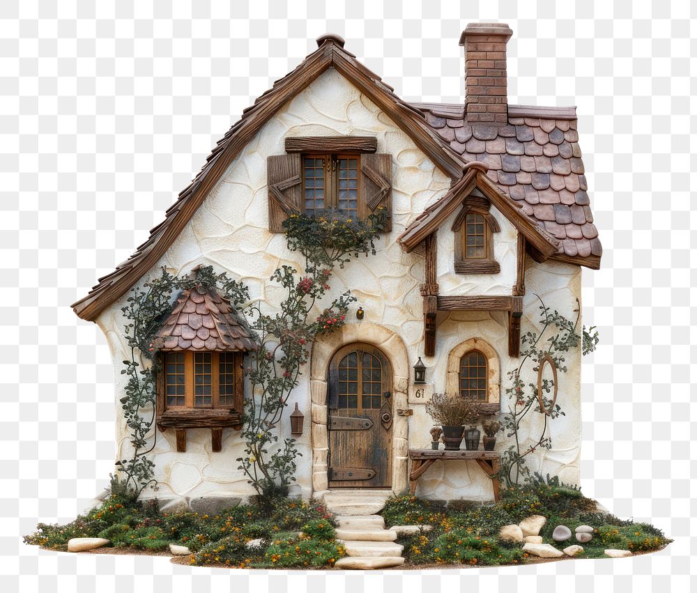 PNG Cottagecore real cottage architecture | Free PNG - rawpixel