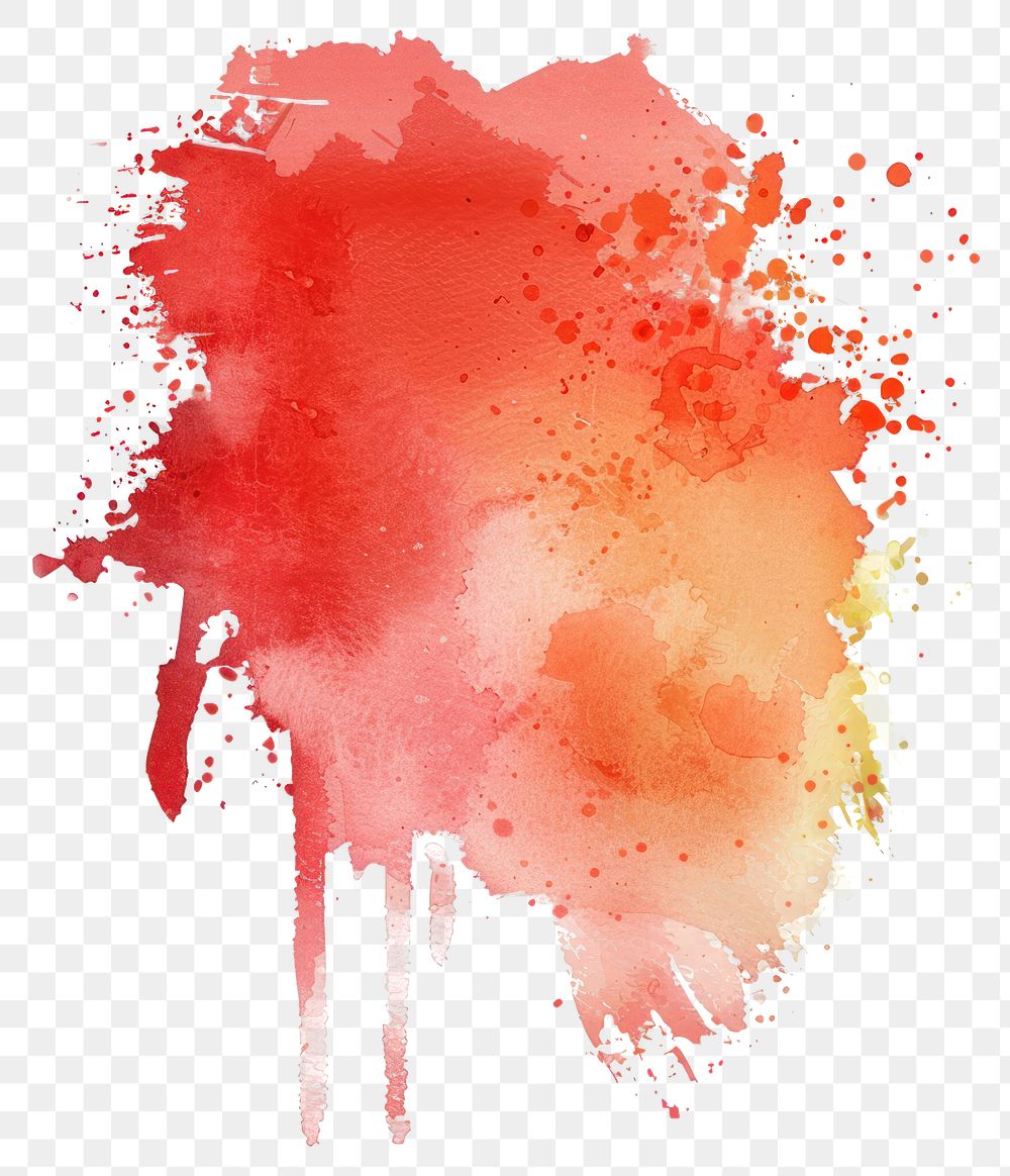 PNG Watercolor stain backgrounds red | Premium PNG - rawpixel