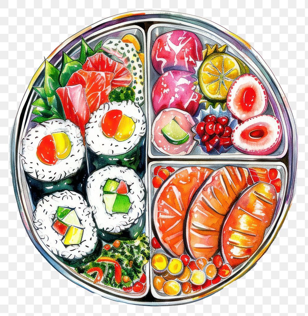 PNG An isolated Japan Bento | Free PNG - rawpixel