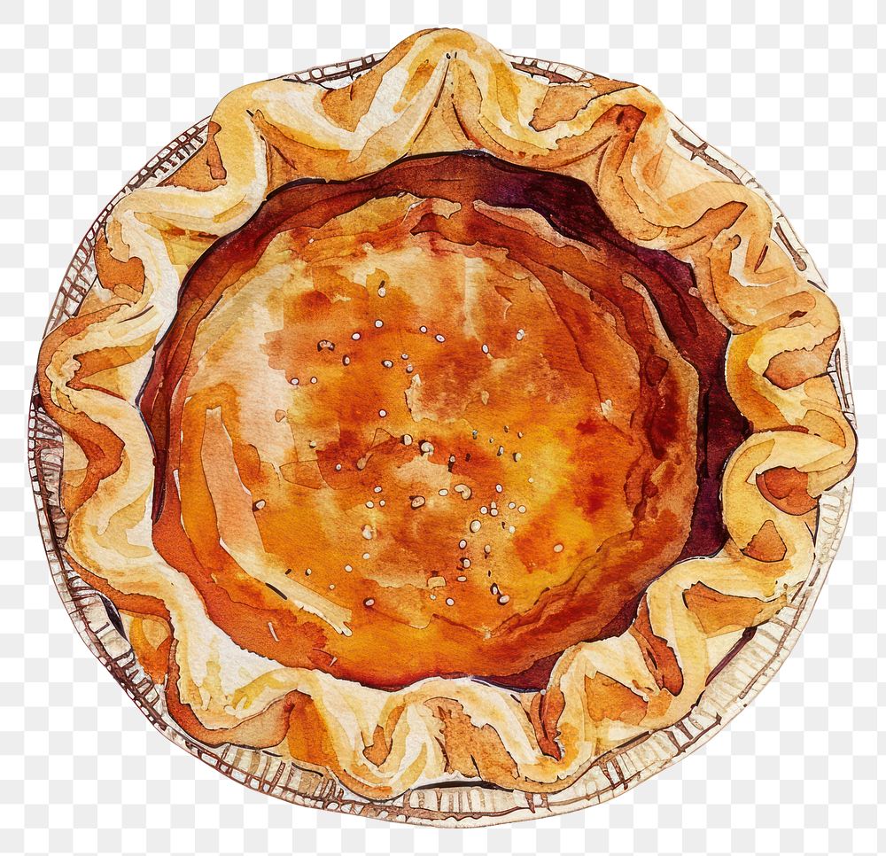 PNG An isolated pumpkin pie | Free PNG - rawpixel