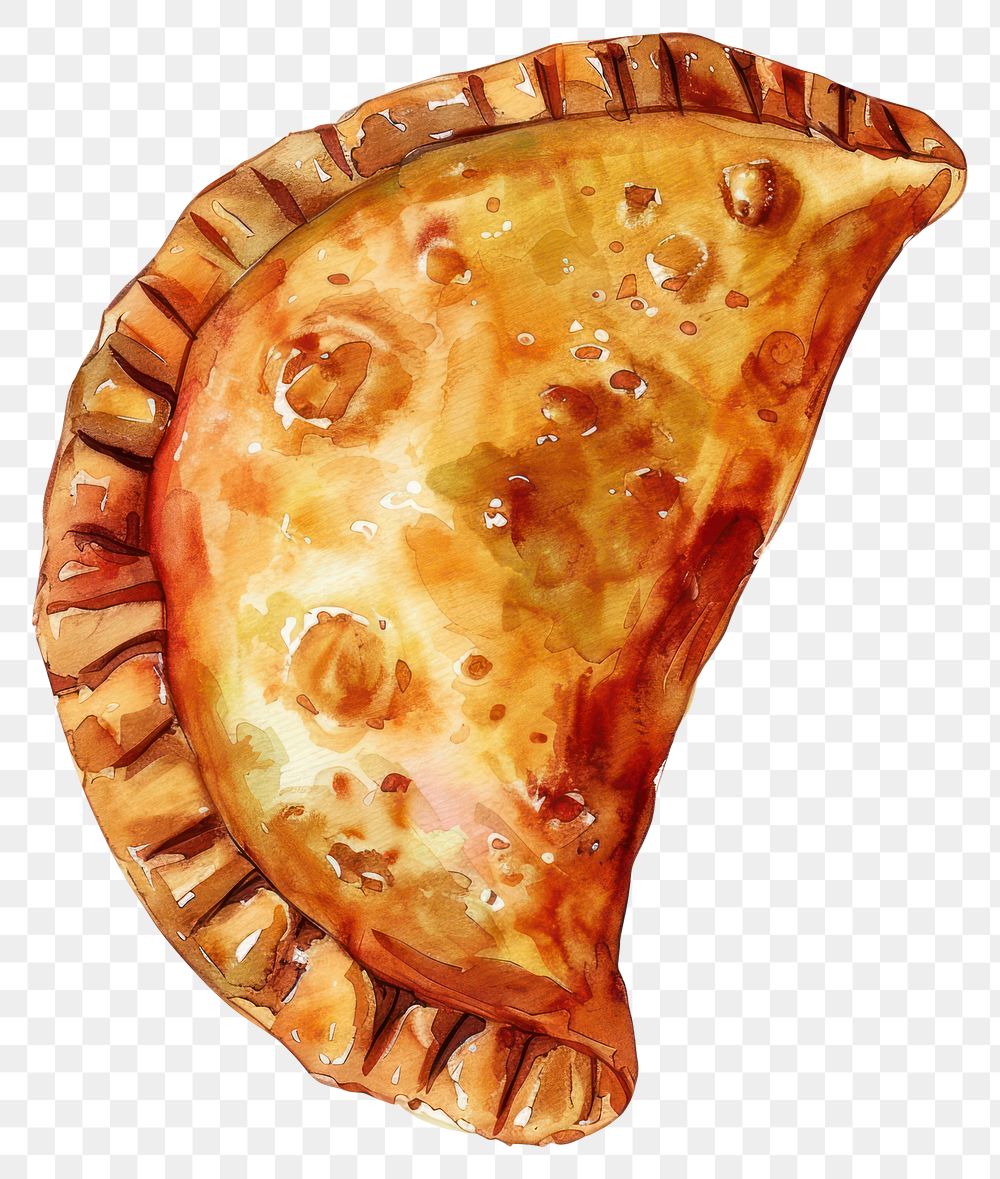 PNG An isolated Empanada dish | Free PNG - rawpixel