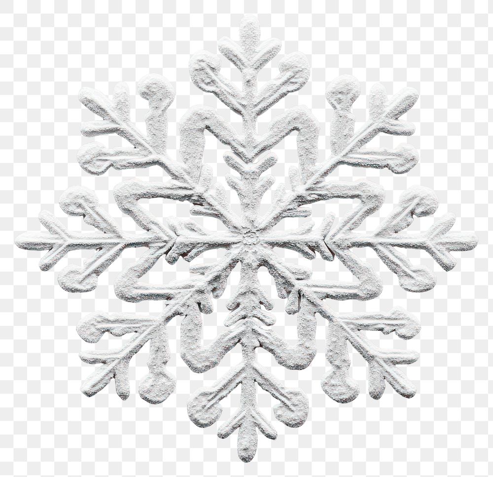 PNG White snowflake symbol decoration. | Free PNG - rawpixel