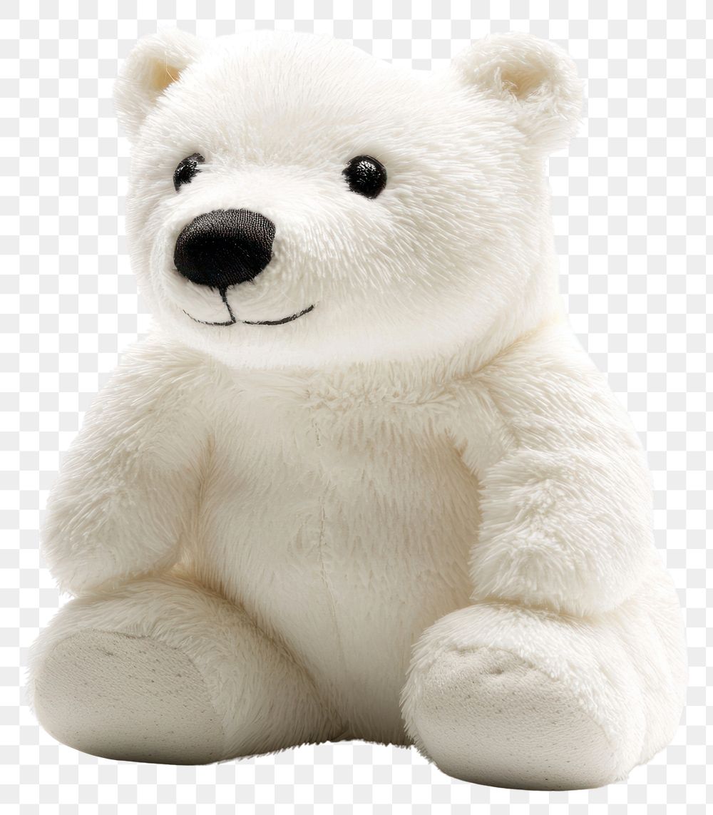 PNG Plush polar bear plush | Free PNG - rawpixel
