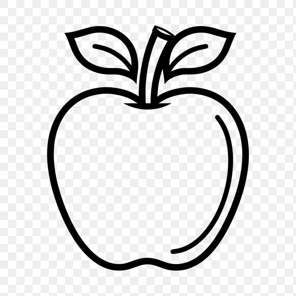 Apple Black And White Images | Free Photos, PNG Stickers, Wallpapers ...