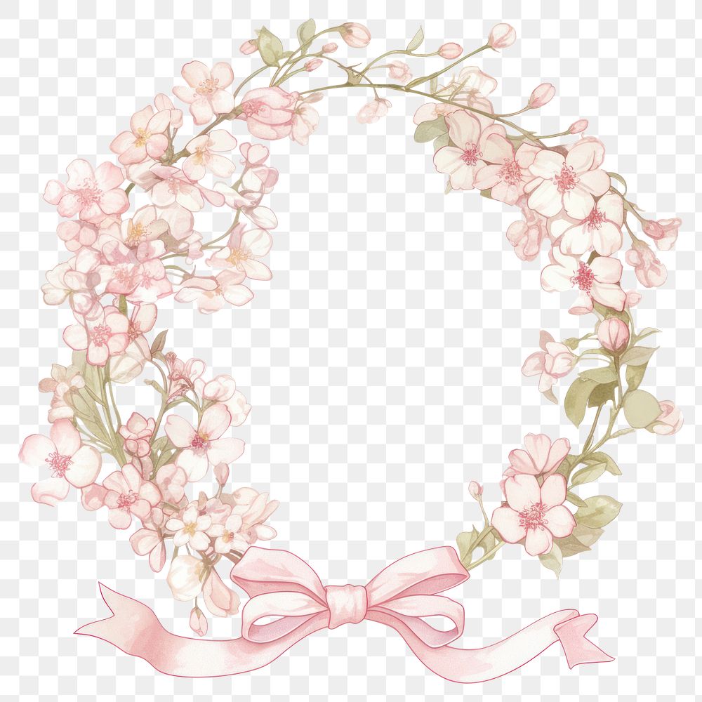 PNG Coquette frame art illustration | Free PNG - rawpixel