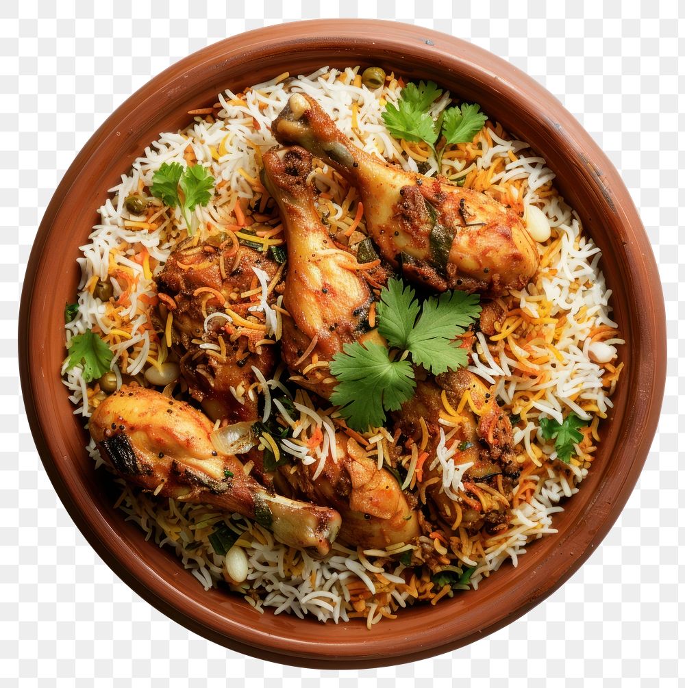 PNG Chicken biryani food meal | Premium PNG - rawpixel