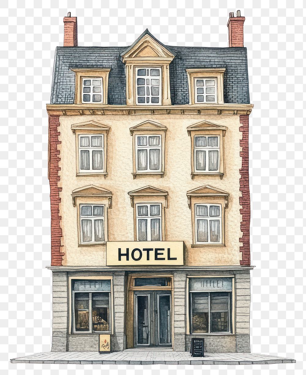 PNG Tall Hotel building hotel | Free PNG - rawpixel