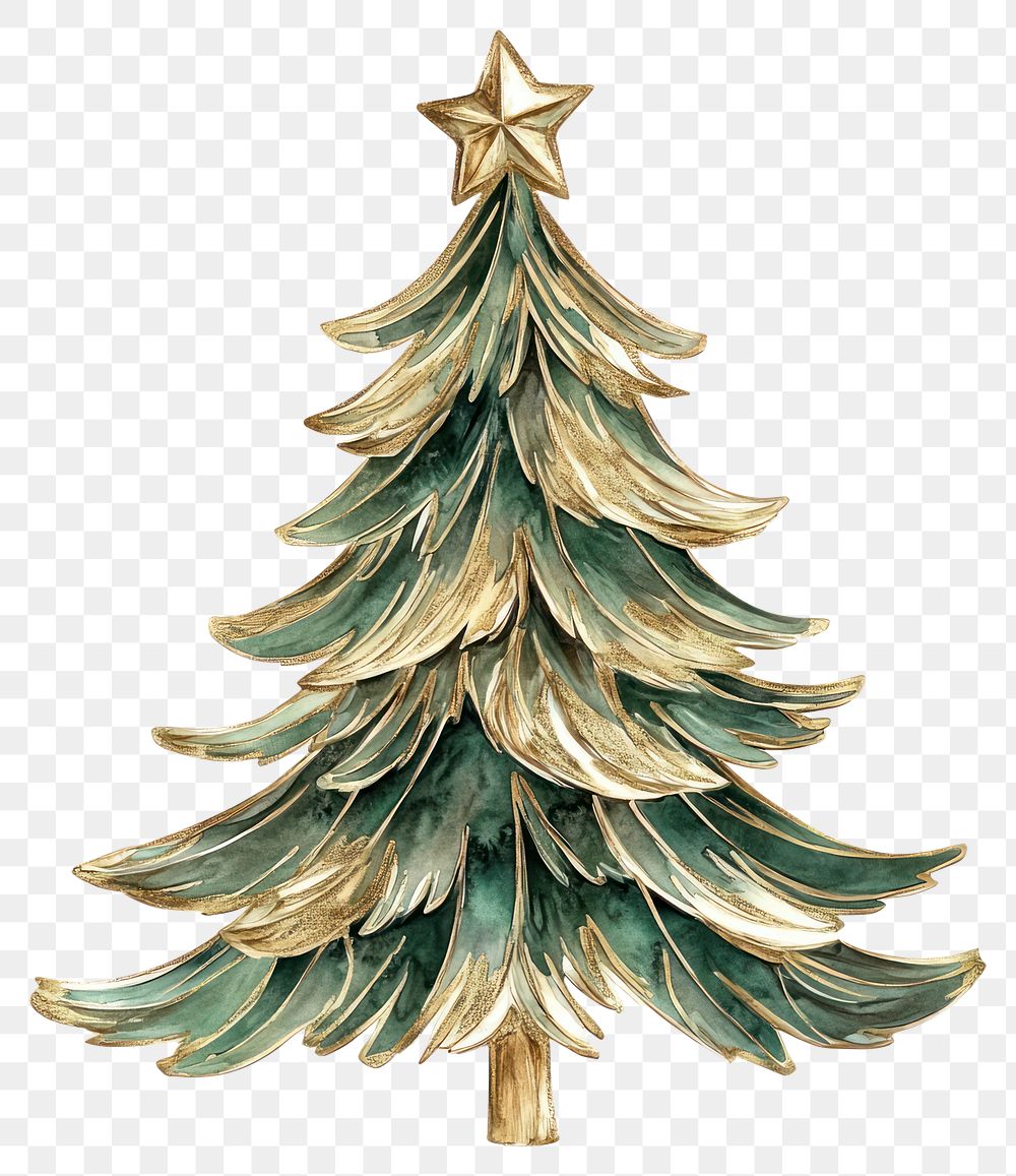 PNG Green Christmas pine tree | Premium PNG - rawpixel