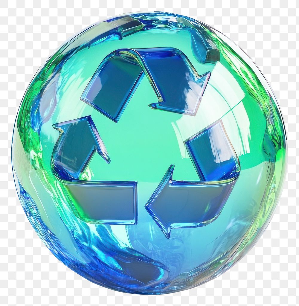 PNG Recycle bin sphere green | Free PNG - rawpixel