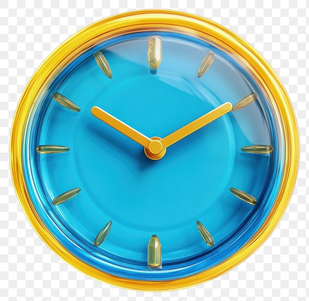 PNG Clock icon round blue | Free PNG - rawpixel
