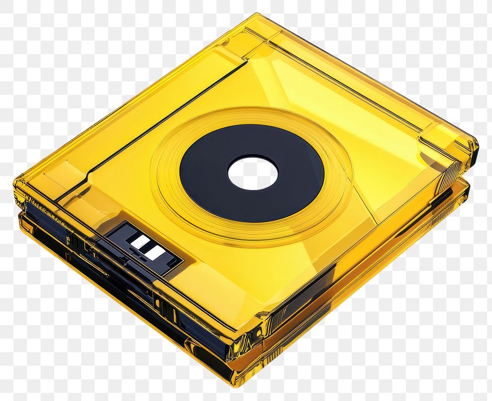 PNG Diskette yellow electronics transparent. | Free PNG - rawpixel