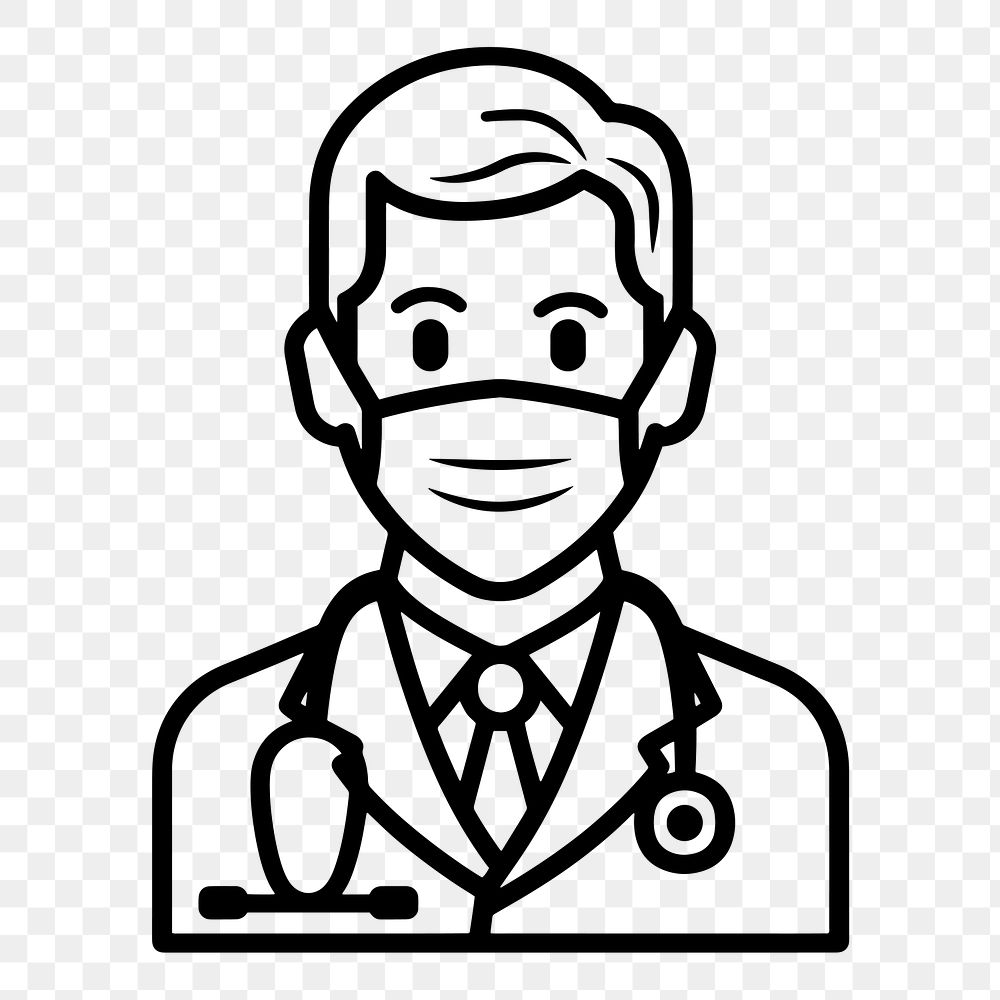 PNG Simple doctor profile icon | Premium PNG - rawpixel