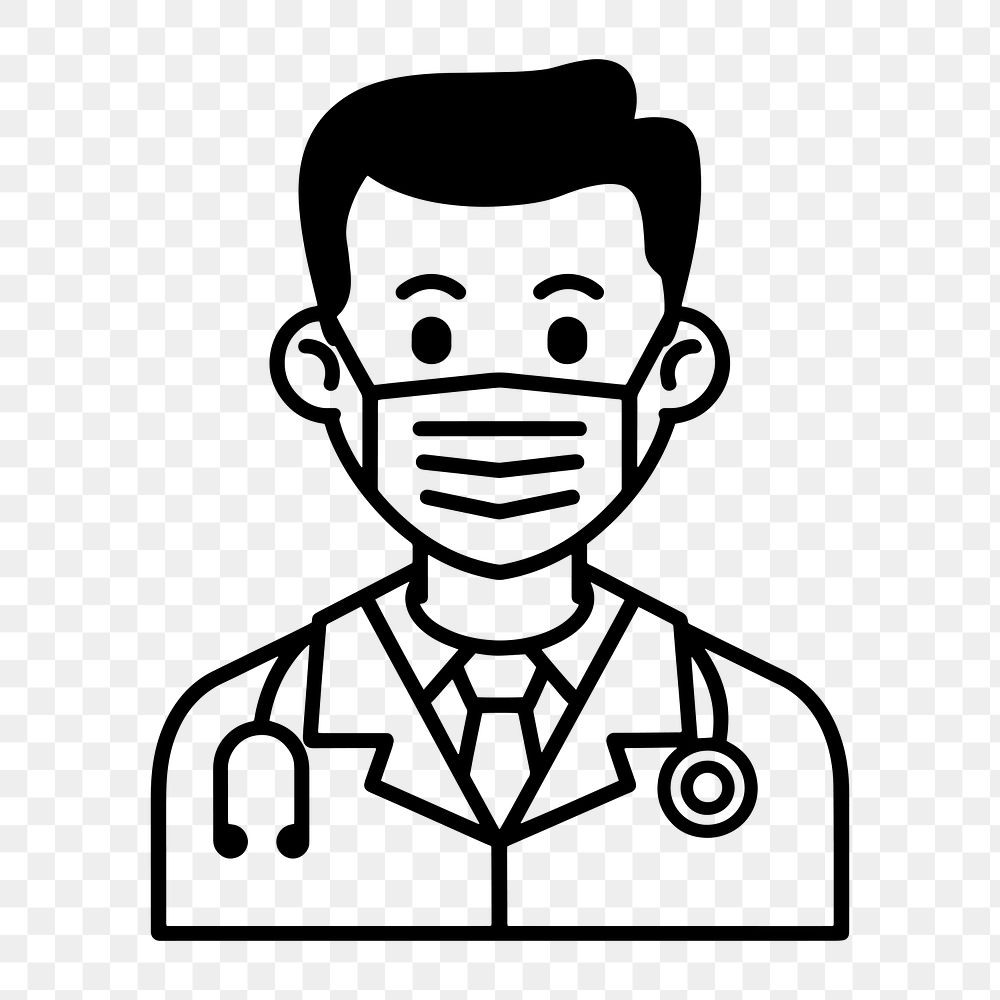 PNG Simple doctor profile icon | Free PNG - rawpixel