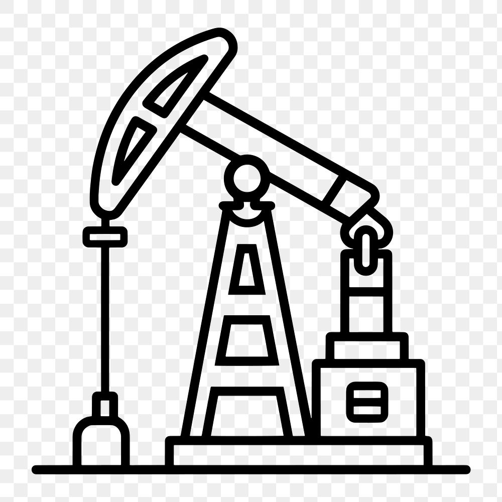 PNG Simple oil well icon | Free PNG - rawpixel