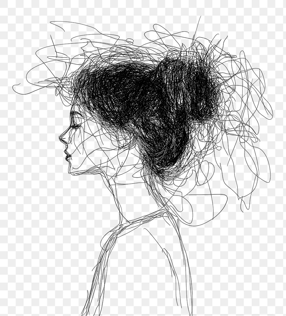Female Line Art PNG Images | Free Photos, PNG Stickers, Wallpapers ...