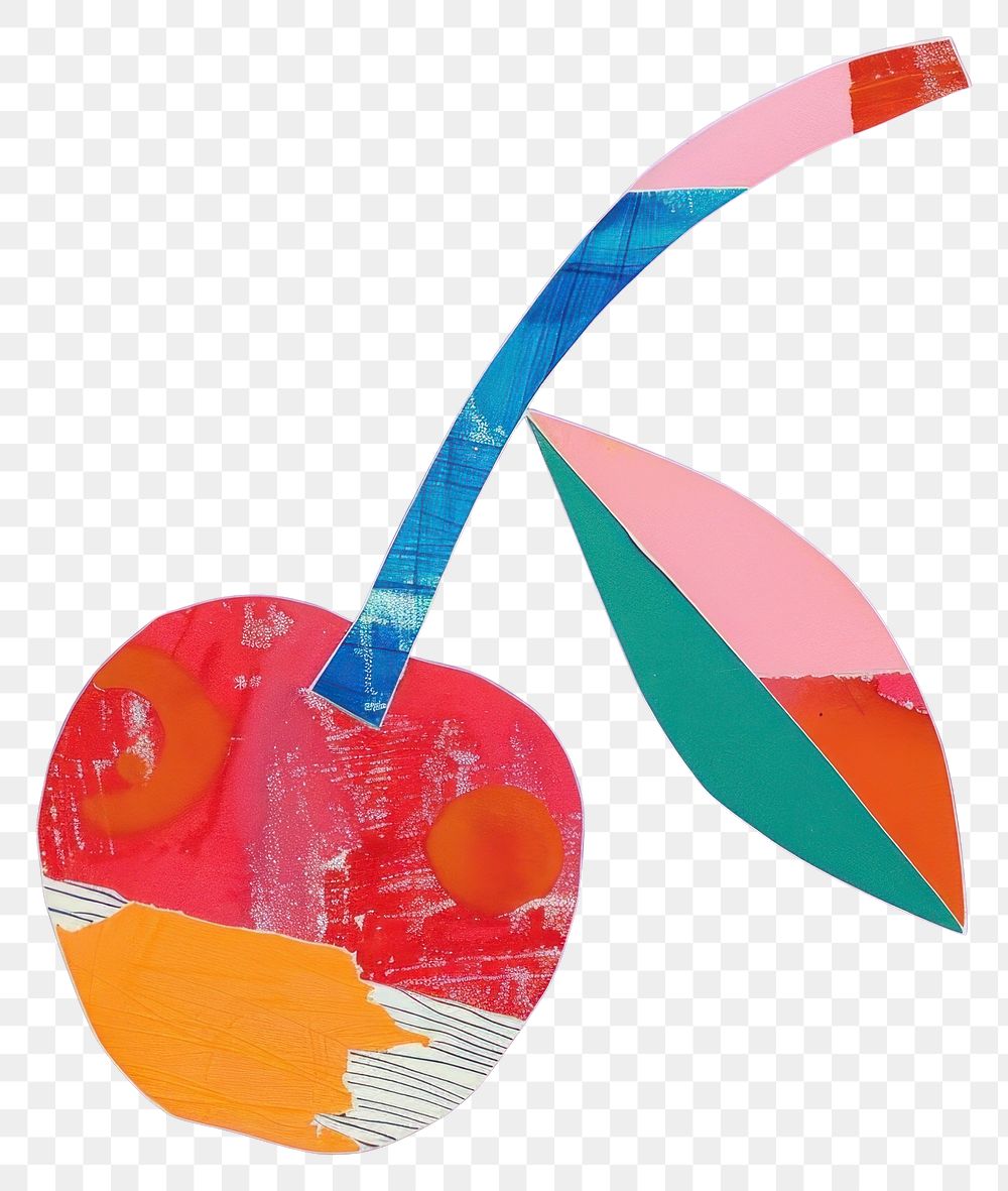 PNG Red cherry paper cut | Free PNG - rawpixel