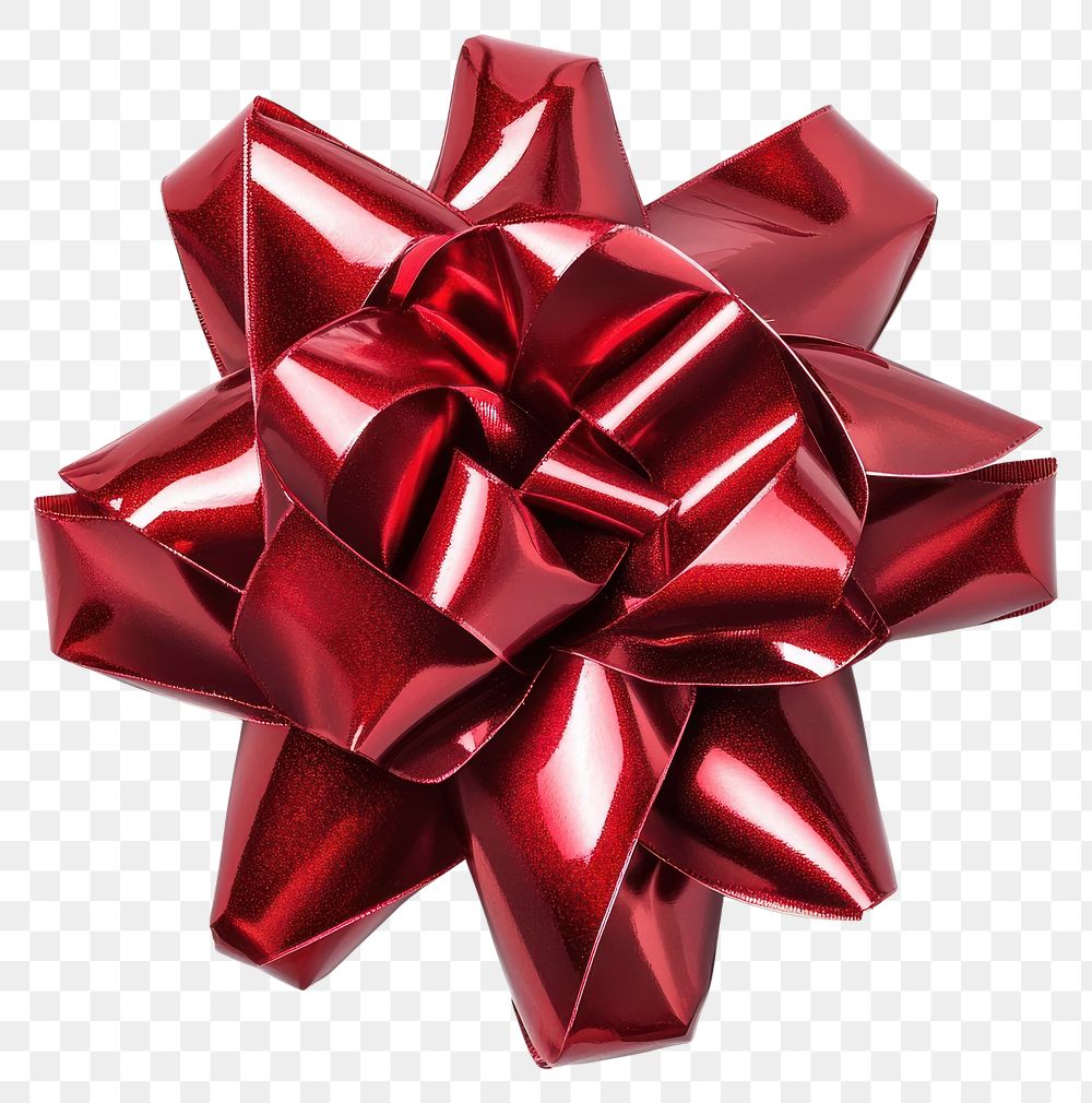 PNG Red metallic bow embellishment | Free PNG - rawpixel