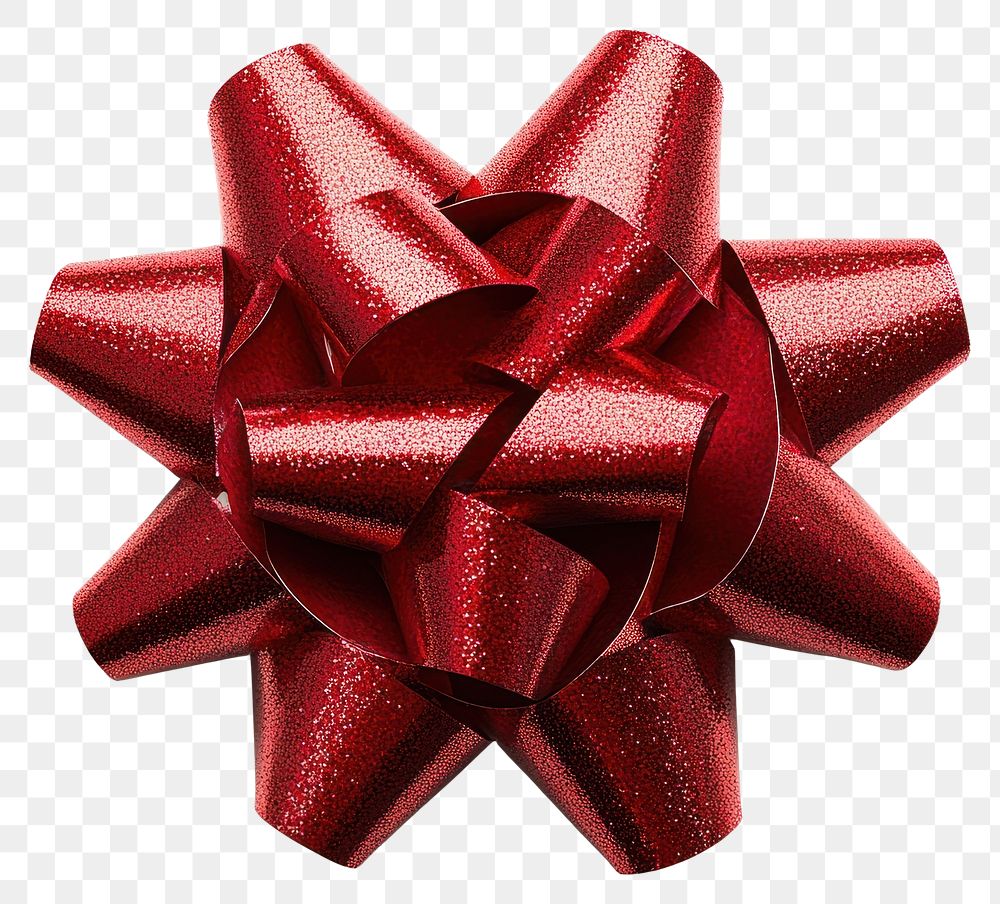 PNG Red metallic bow embellishment | Free PNG - rawpixel