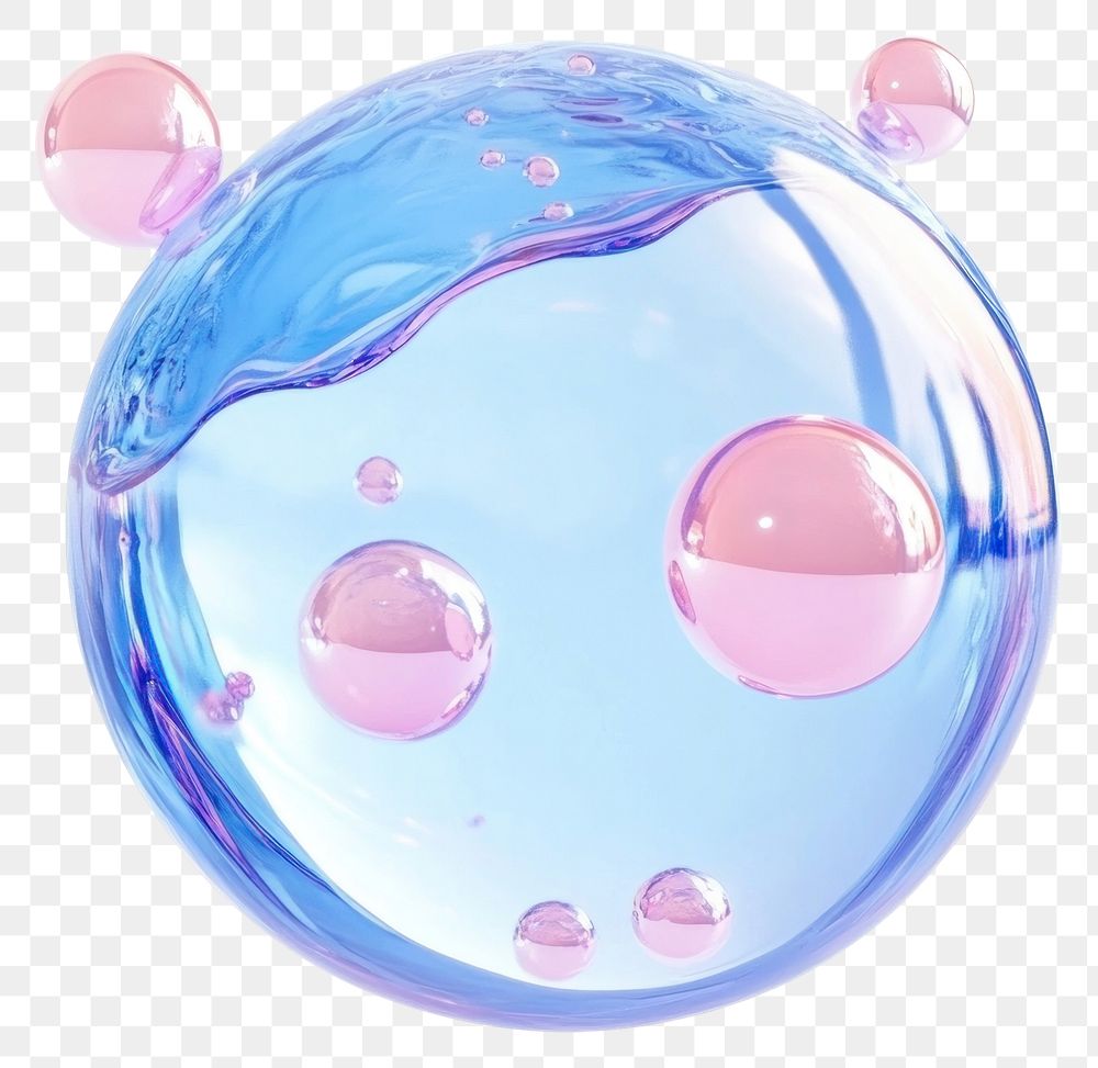 PNG floating blue orb illustration | Free PNG - rawpixel