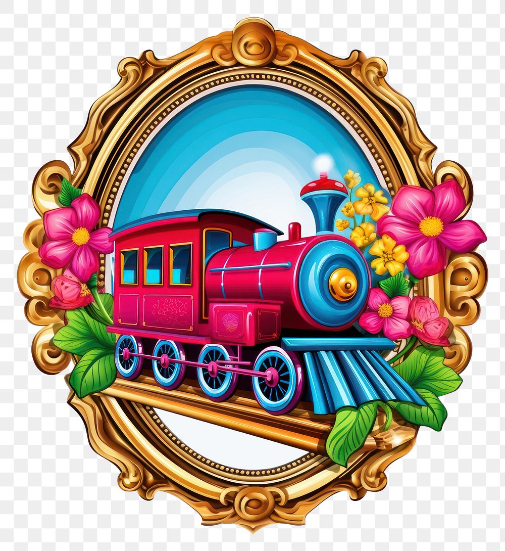 PNG Train printable sticker train | Free PNG - rawpixel