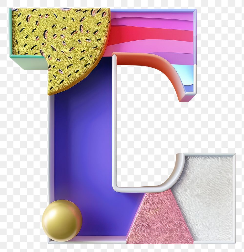 PNG Letter L shapes geometric | Free PNG - rawpixel