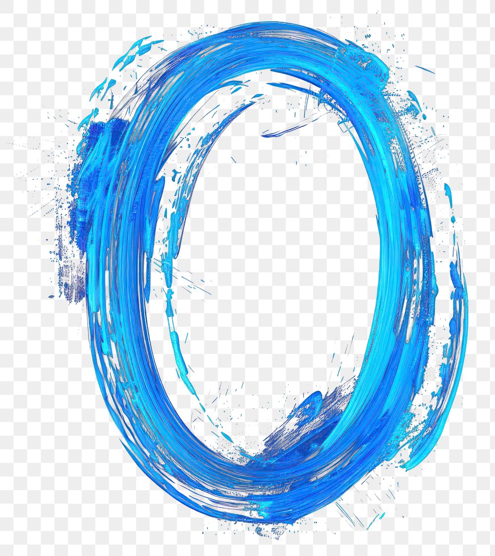 PNG Number 0 blue illustration | Free PNG - rawpixel