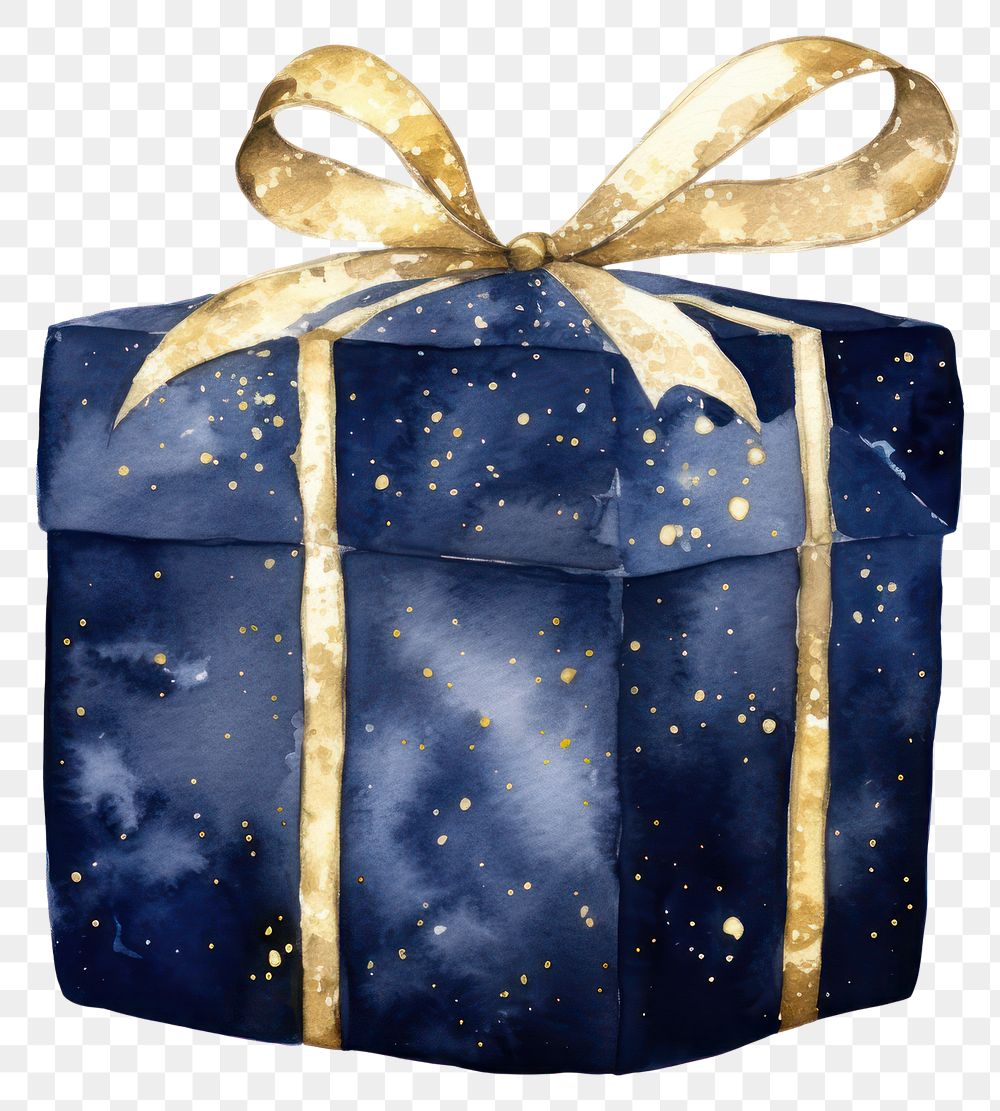 PNG Indigo gift watercolor accessories | Free PNG - rawpixel