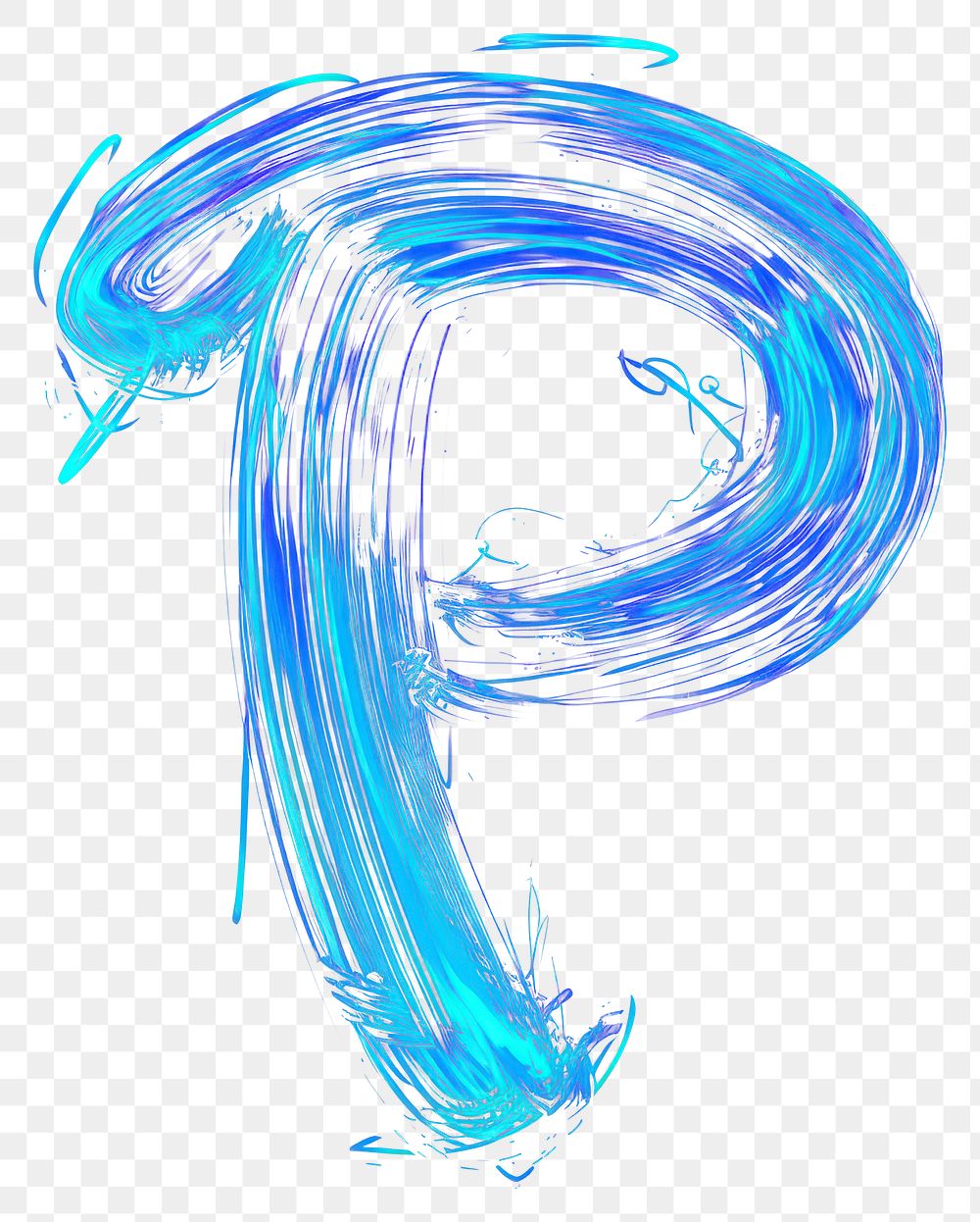 PNG Letter p light neon | Free PNG - rawpixel