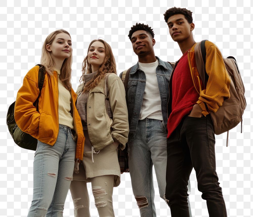 PNG Group friends border adults | Free PNG - rawpixel