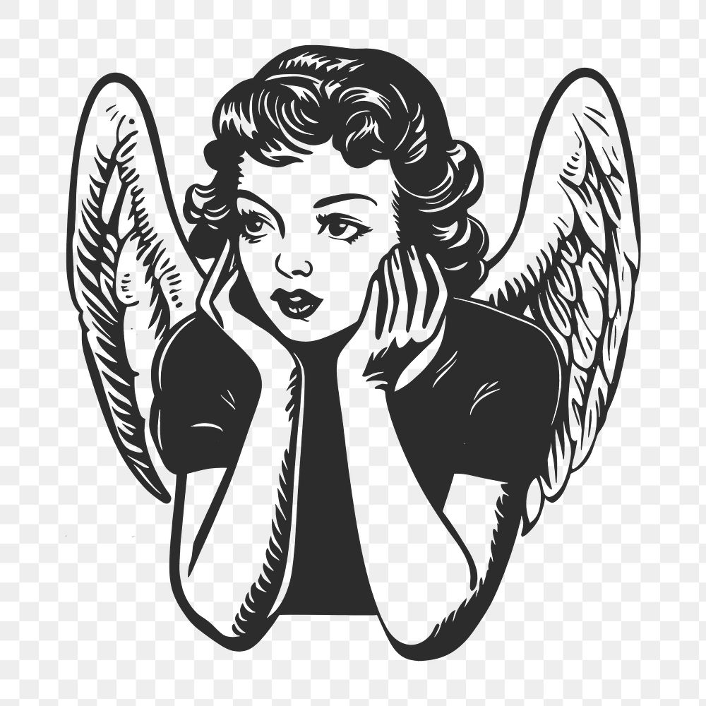 PNG Angel cry angel illustration | Free PNG - rawpixel