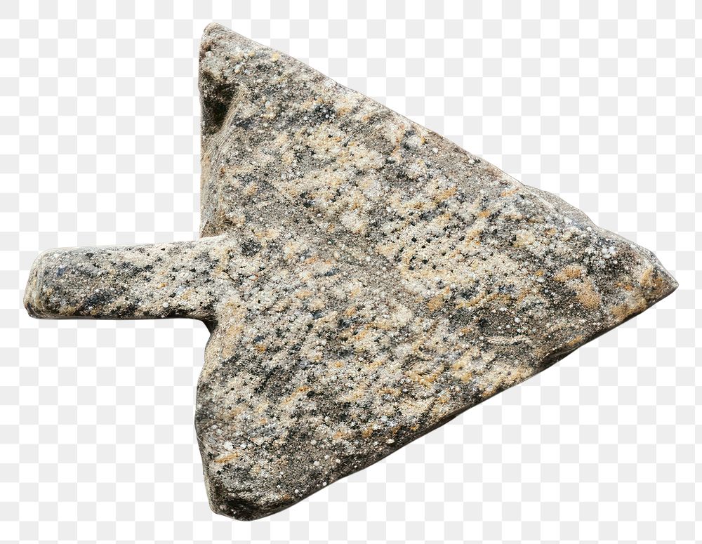PNG Arrow shape stone symbol | Free PNG - rawpixel