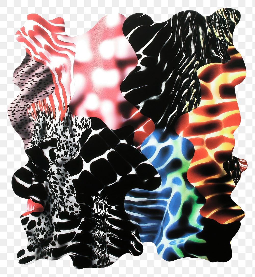 PNG Heat collage animal art | Free PNG - rawpixel