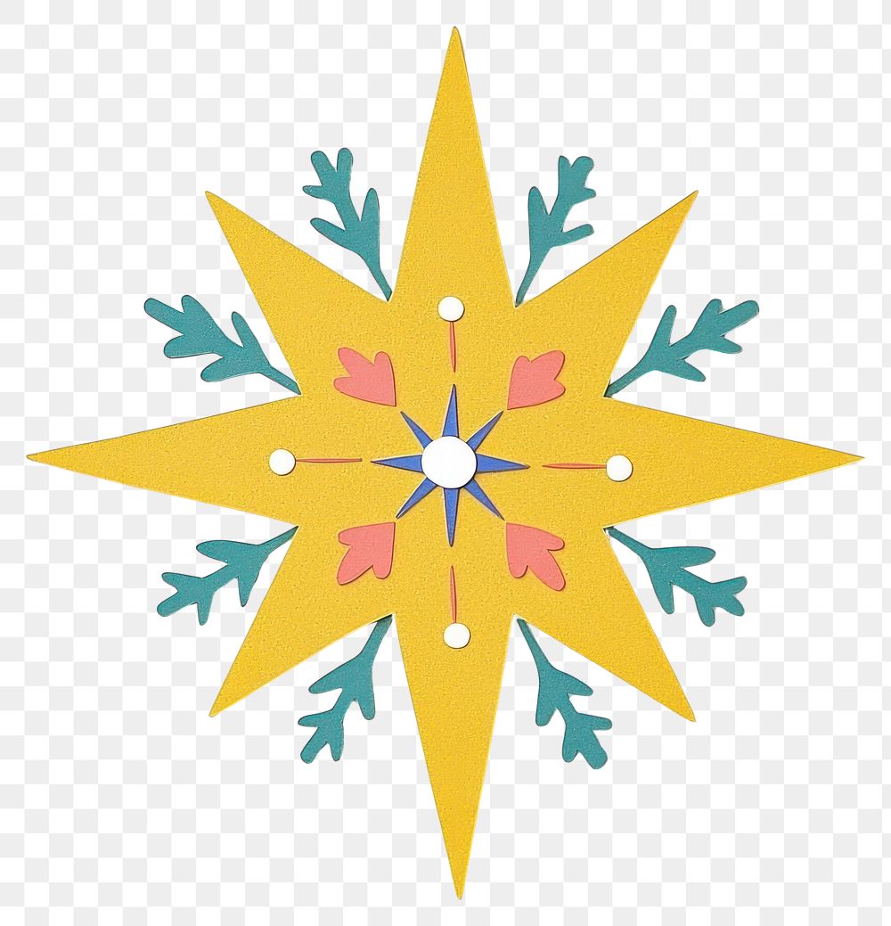 PNG Papercut star pattern art | Free PNG - rawpixel