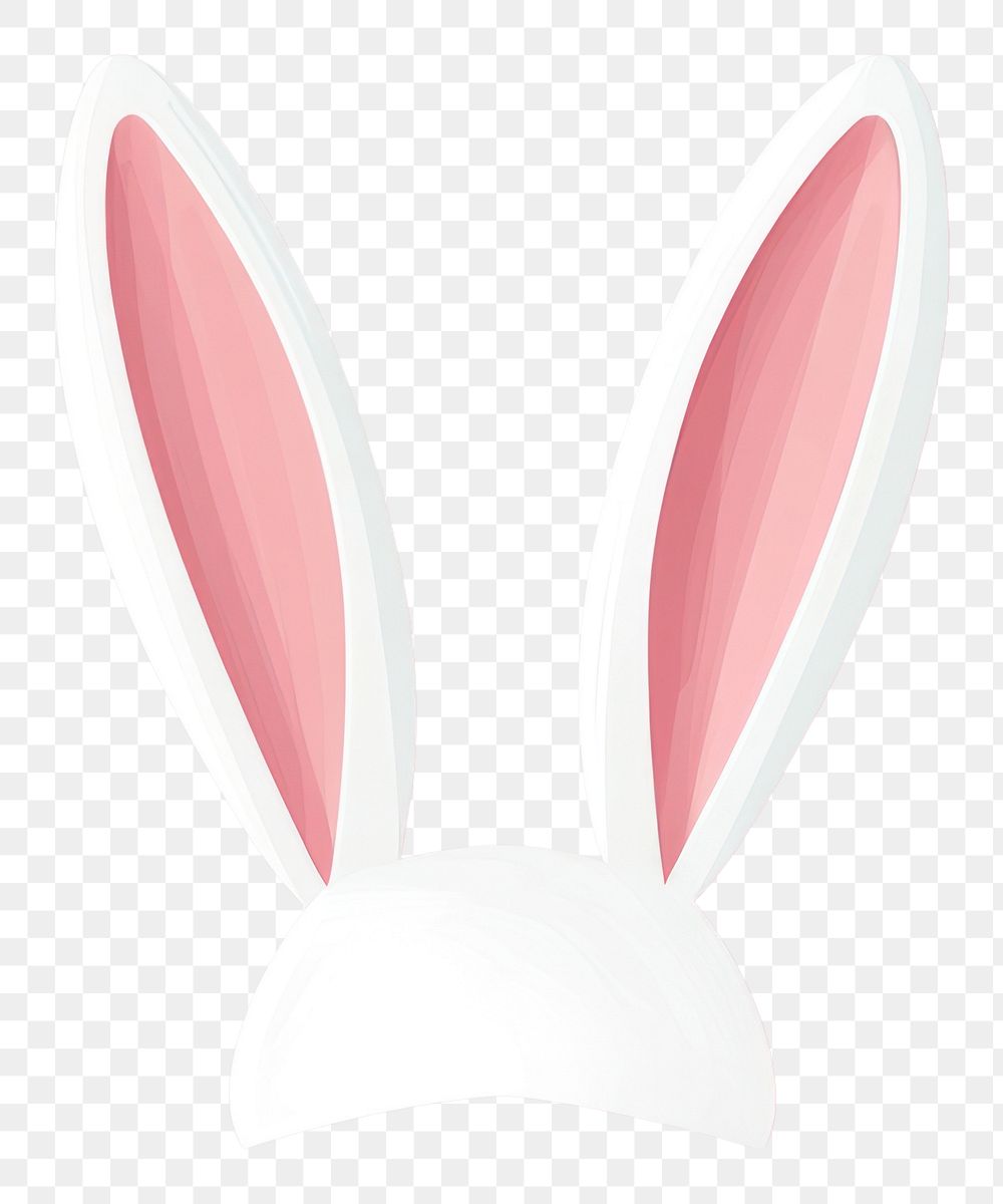 PNG White Bunny ears illustration | Free PNG - rawpixel