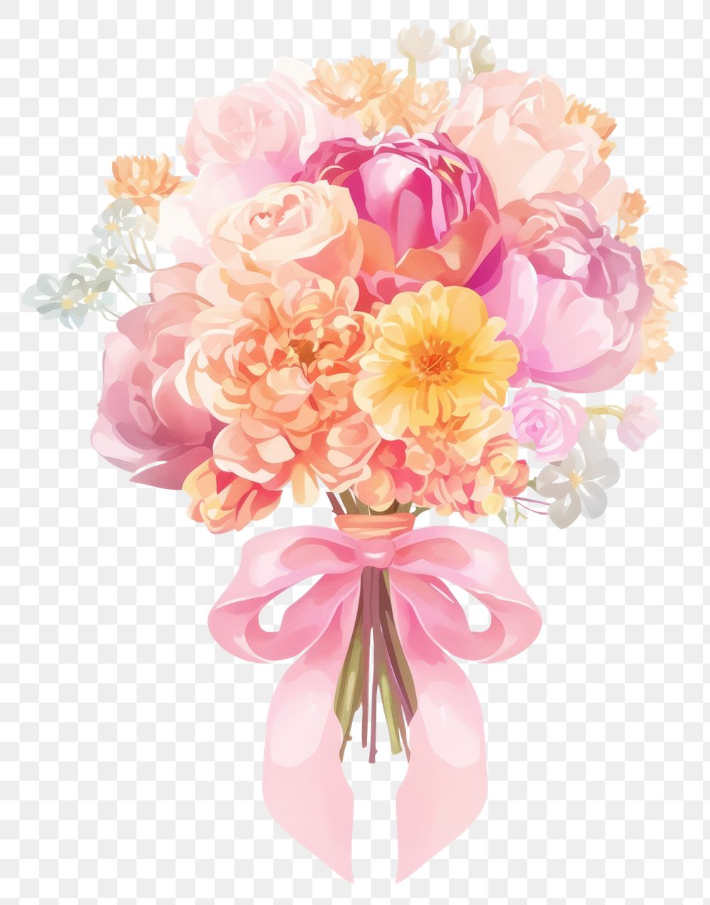 PNG Pastel coquette orange pink | Free PNG - rawpixel