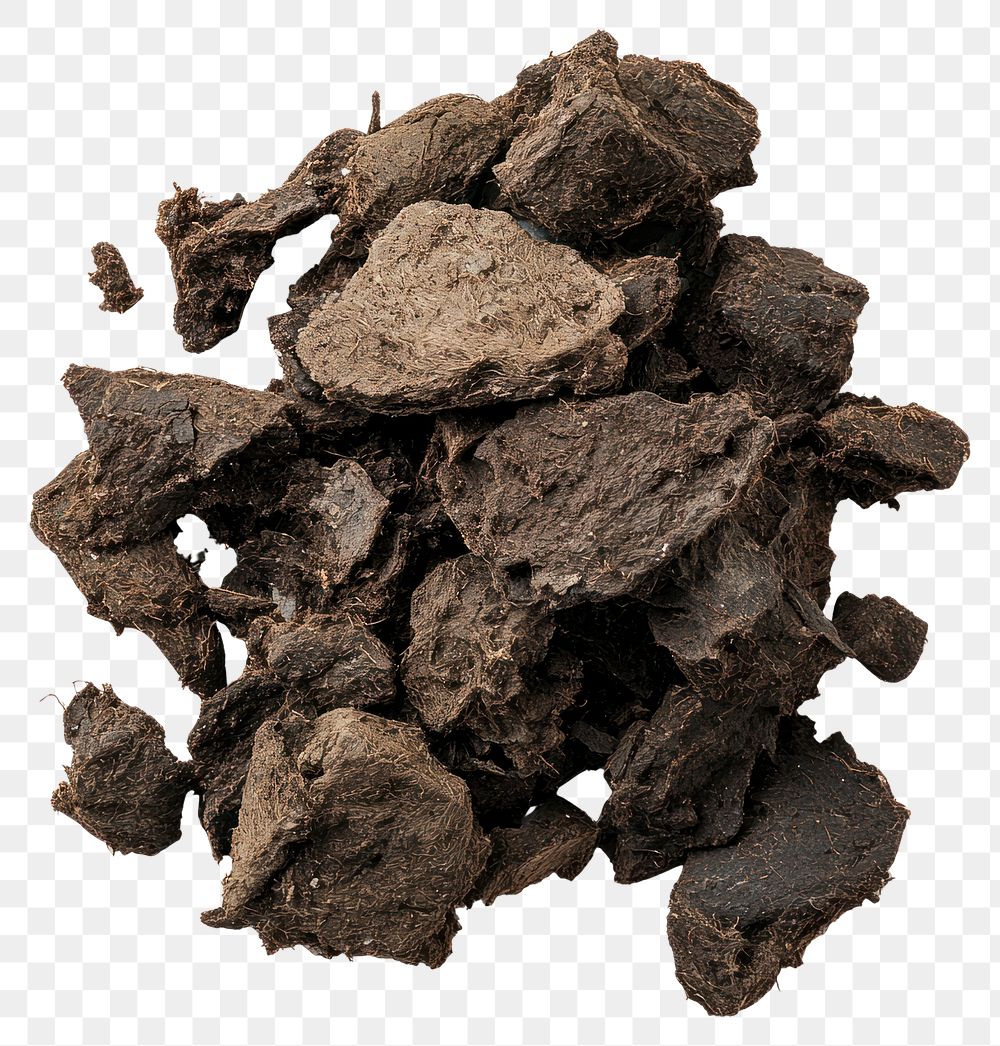 PNG Raw Peat Cluster organic | Free PNG - rawpixel