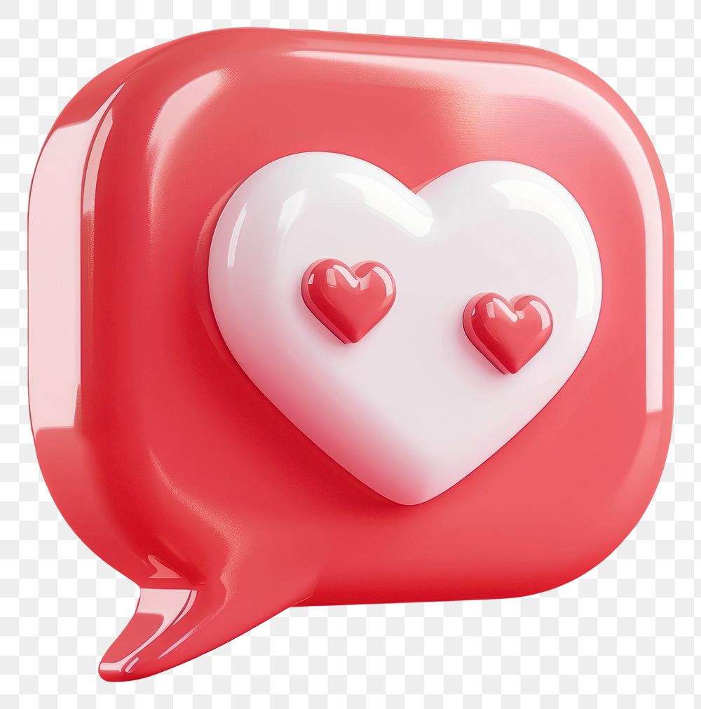 PNG Bubble white heart symbol | Free PNG - rawpixel
