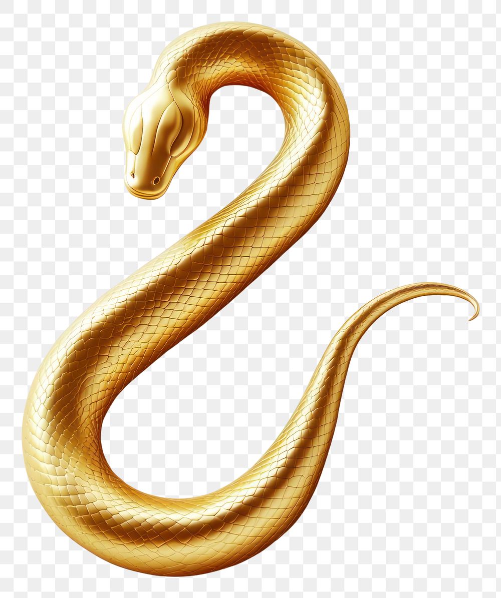PNG Gold snake gold illustration | Free PNG - rawpixel